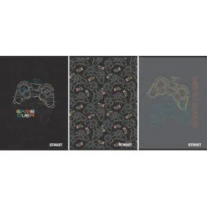 GAMING SVESKA A4/54L/LINIJE SA MARGINOM