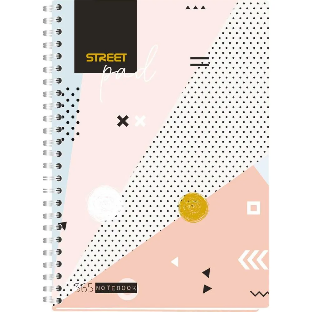 STREET COLOR sveska A5 linije