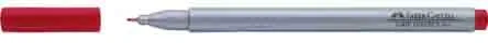 Flomaster FABER CASTELL permanent grip crveni