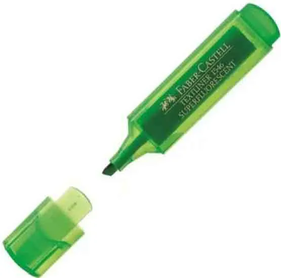 Marker FABER CASTELL textliner zeleni