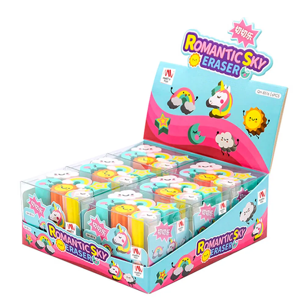 Set gumica za brisanje SKY UNICORNS