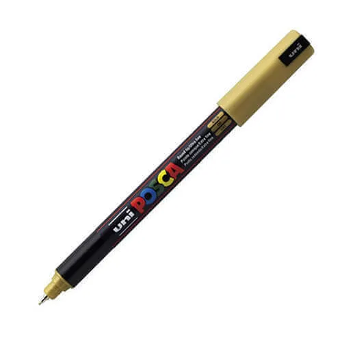MARKER POSCA 0.7mm ZLATNI