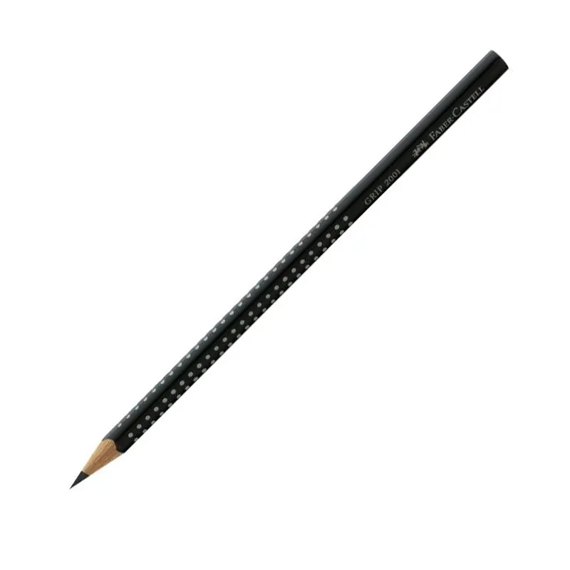 Grafitna olovka (B) GRIP FABER CASTELL CRNA