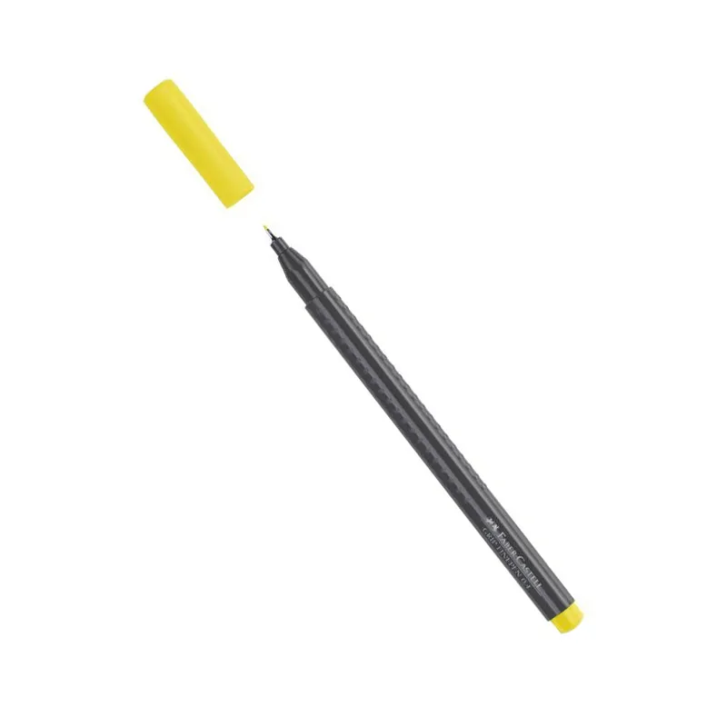 Flomaster 0.4 mm FABER CASTELL GRIP Svetlo žuti