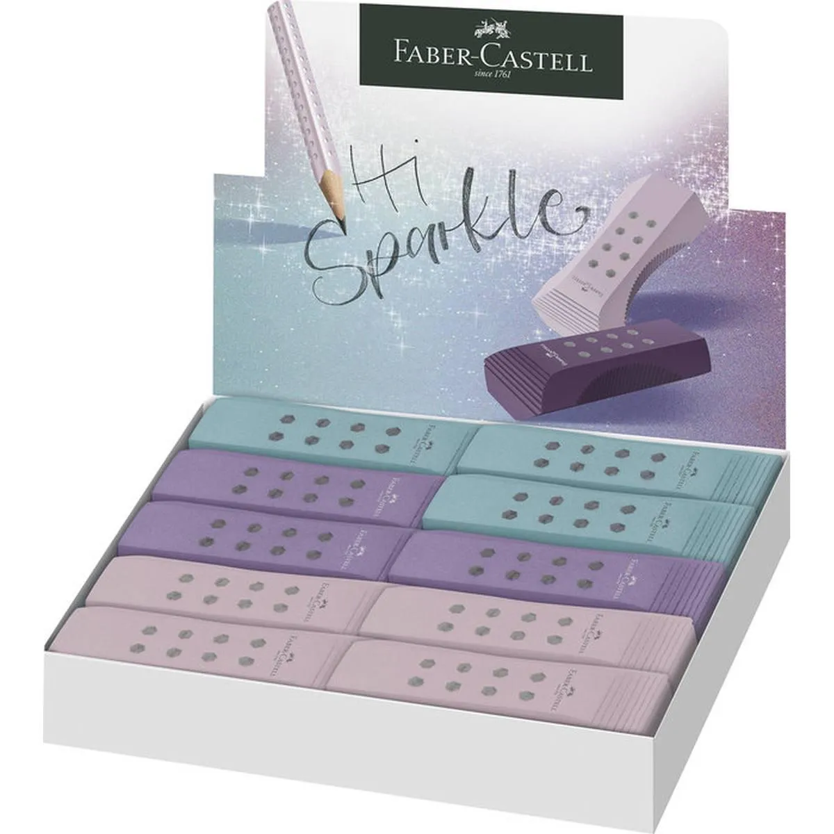 FABER CASTELL gumica SPARKLE ROLL ON