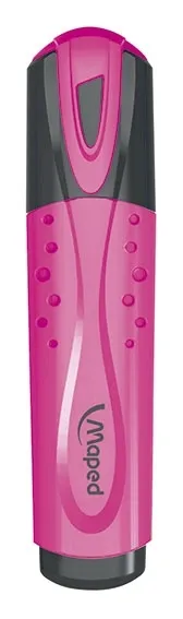 MAPED TEXT MARKER FLUO PEPS 1/12 PINK