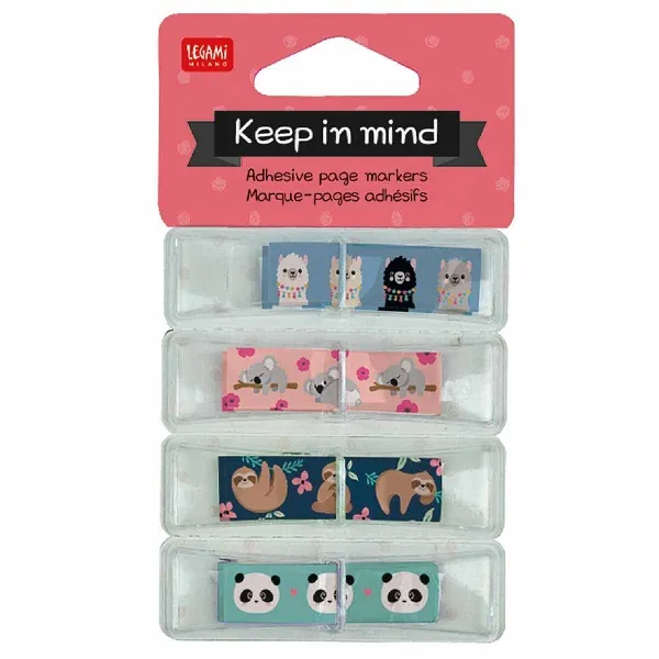 KEEP IN MIND PAGE MARKERS ANIMALS