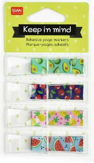 KEEP IN MIND PAGE MARKERS FRUITS