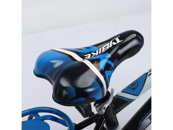 TYBIKE Dečiji bicikl sa pomoćnim točkićima, plavi, 16 inča