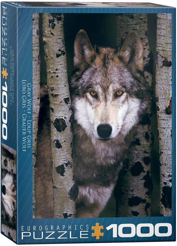 Puzzle 1000kom GRAY WOLF