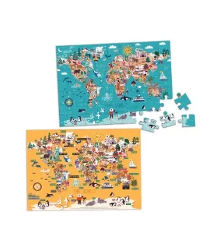 PUZZLE Piktografska mapa sveta