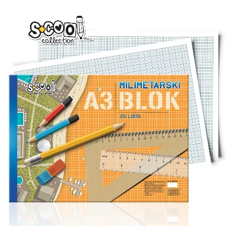 MILIMETARSKI BLOK A3 S-COOL SC140