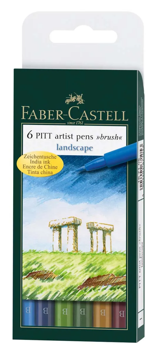 FC PITT art pen B 1/6 LANDSCAPE