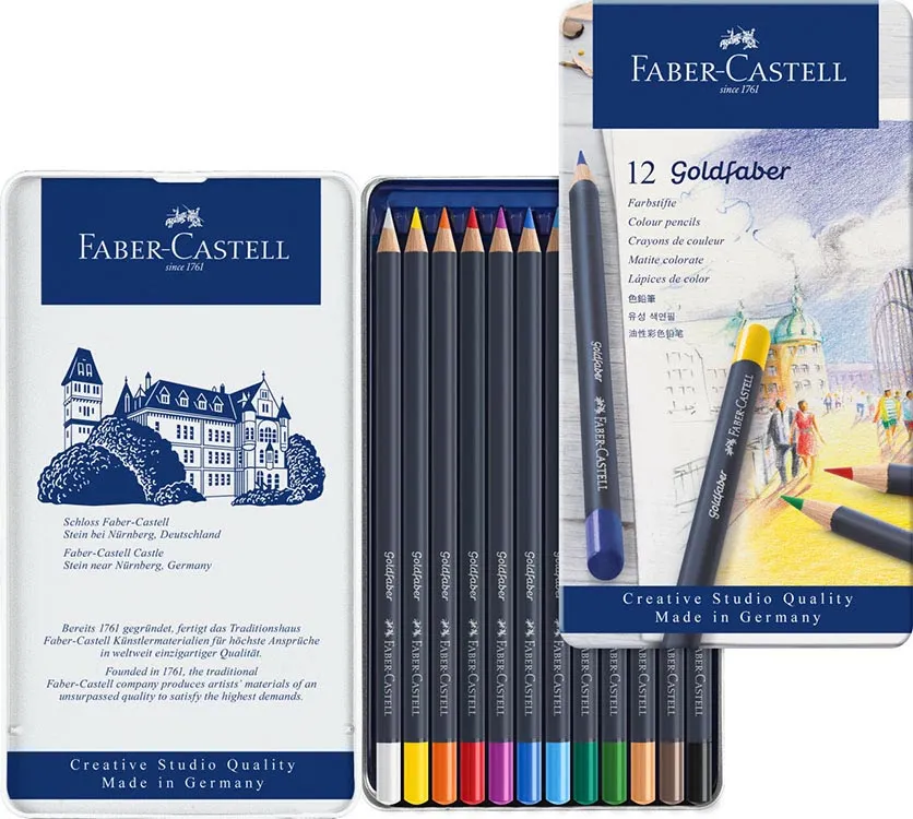 FABER CASTEL premijum drvene bojice 1/12