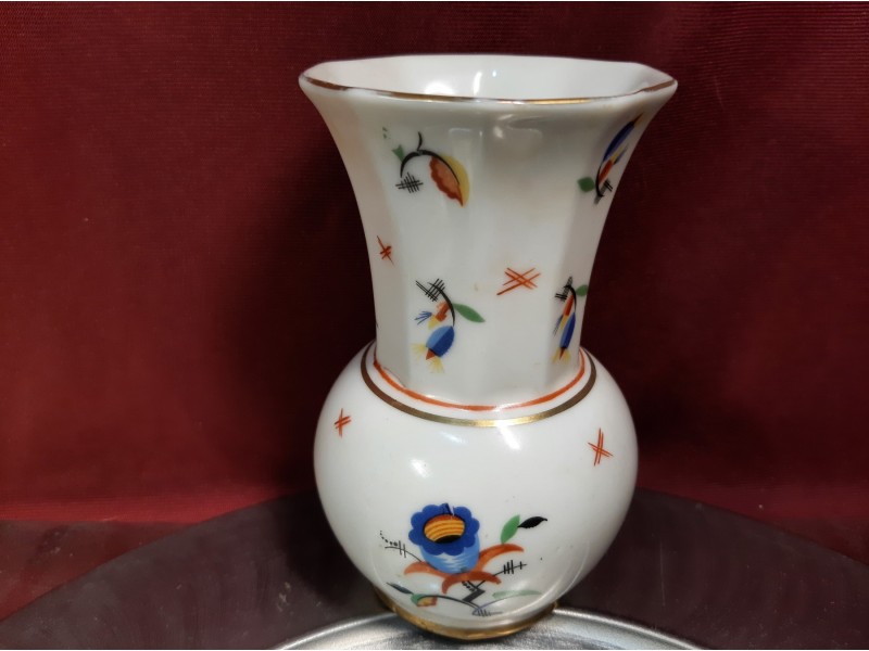 ALKA KUNST BAVARIA DREZDEN CVET PORCELAN VAZA CROWN A