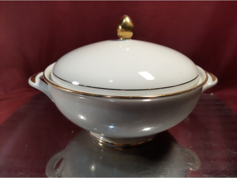 VRHUNSKA FURSTENBERG PORCELAN ZLATNA SUPIJERA