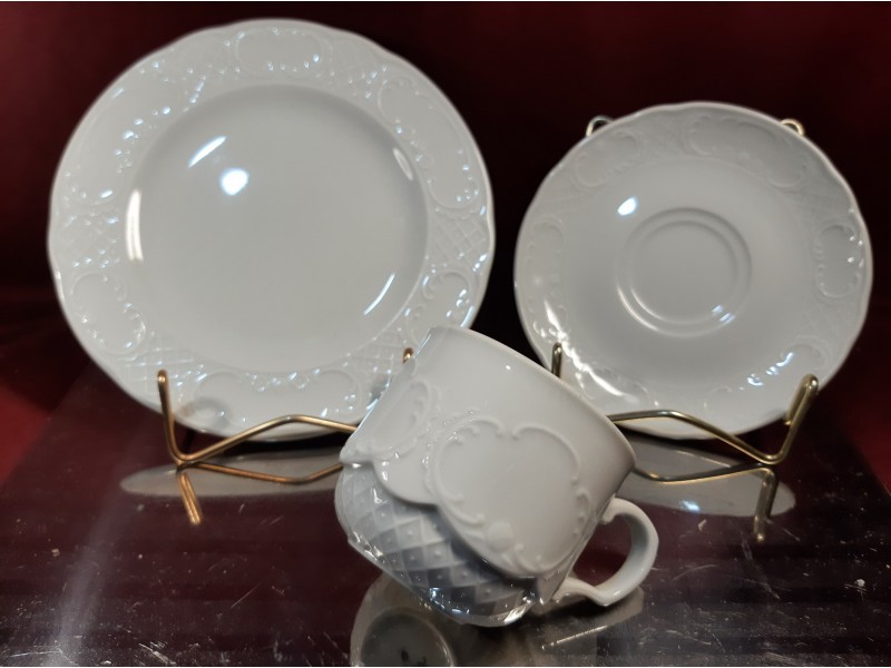 NEMAČKI SCHONWALD PORCELAN ELEGANTNI ARISTOKRATSKI SET