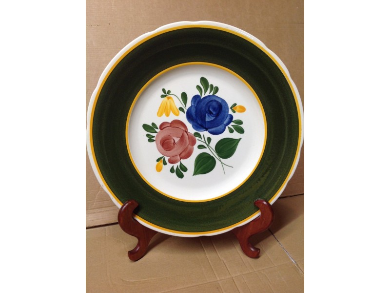 Vintage Villeroy & Boch set 6 tanjira. 28cm. Top!