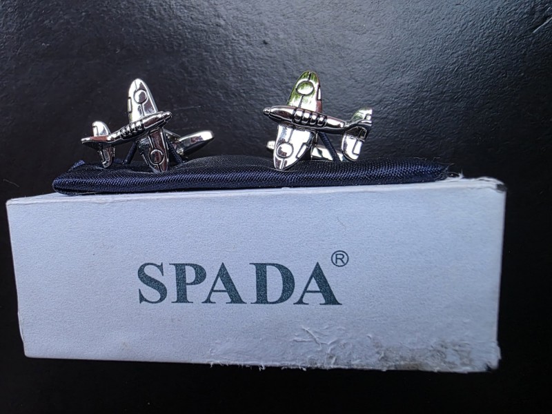 SPADA manžetne – Avion Spitfire iz II sv. rata