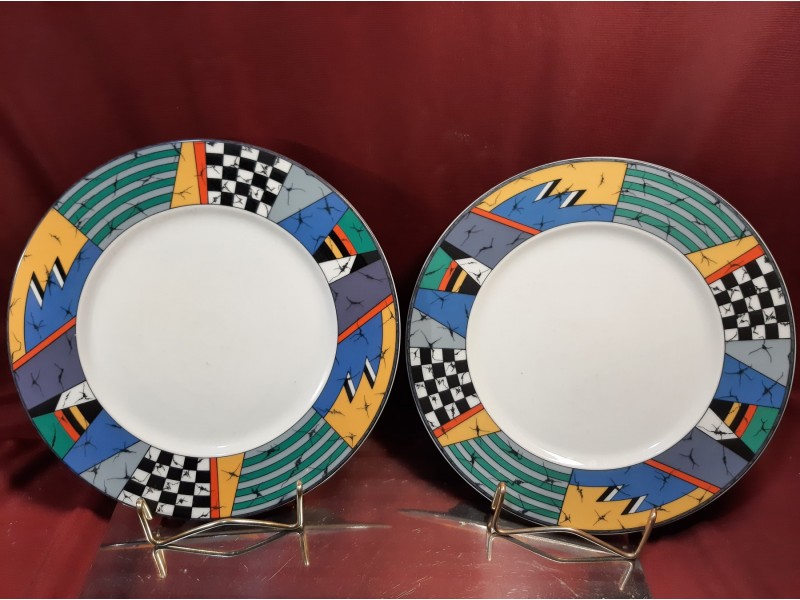 RETRO WINTERLING BAVARIA POP ART TANJIRI 26CM SET
