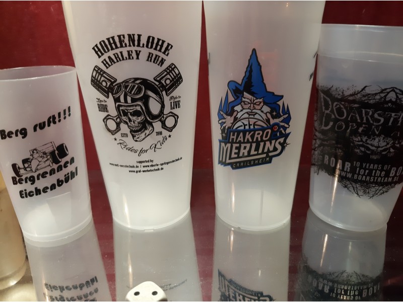 LOT 5 FESTIVALSKIH ČAŠA HARLEY METALL BASKETBALL