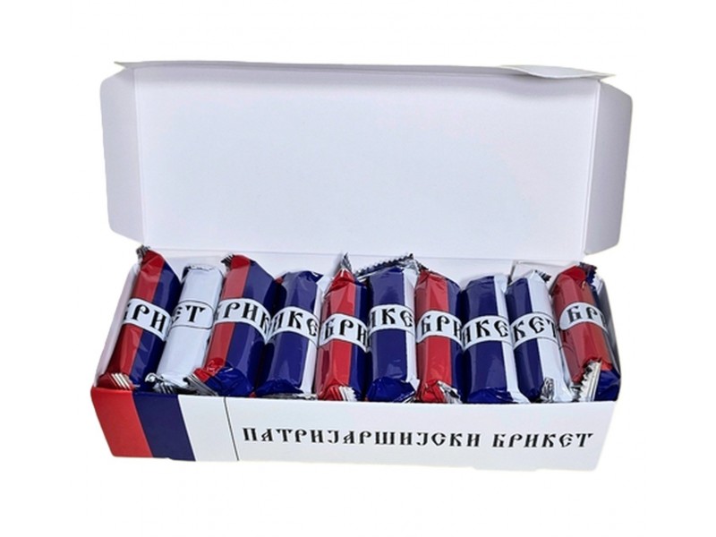 Patrijaršijski briket 20 rolni po 7 briketa prečnik 22