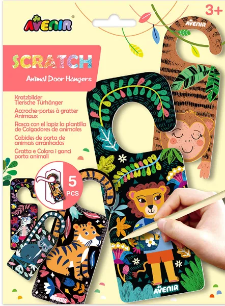 SCRATCH BOOK grebalica ŽIVOTINJE