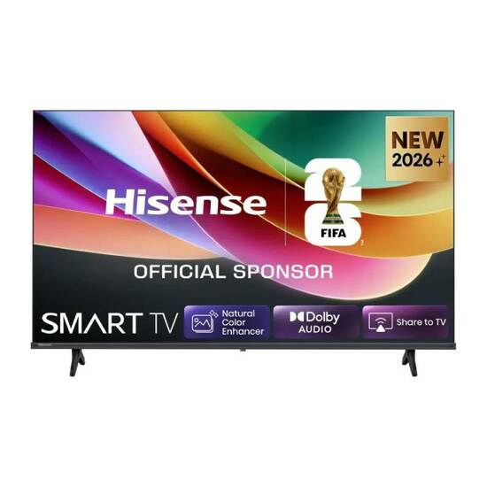 Televizor Hisense 32A4S, 32" (80cm), HD 1366x768, DLED, VIDAA Smart OS, Crna boja