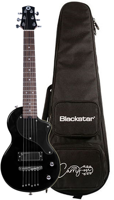 Carry-on Guitar ST Jet Black električna gitara + Gig Bag torba