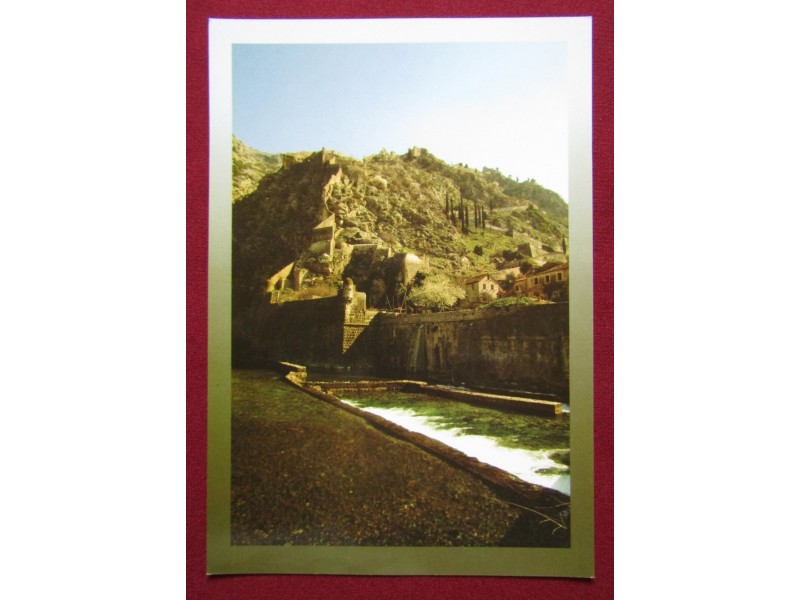 Velika Razglednica- Kotor,Severni Bedemi, Crna Gora
