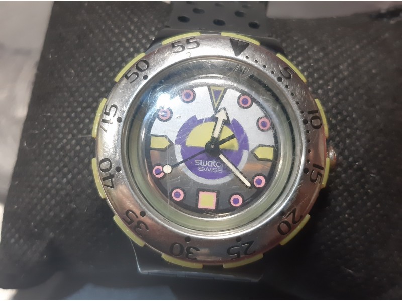 KULTNI SWATCH SCUBA 200 BOMBOLA(1992) NARUKVICA-DELOVI