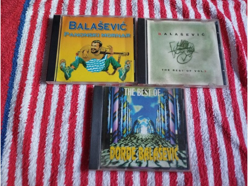 Balasevic audio cd lot 3 cd-a