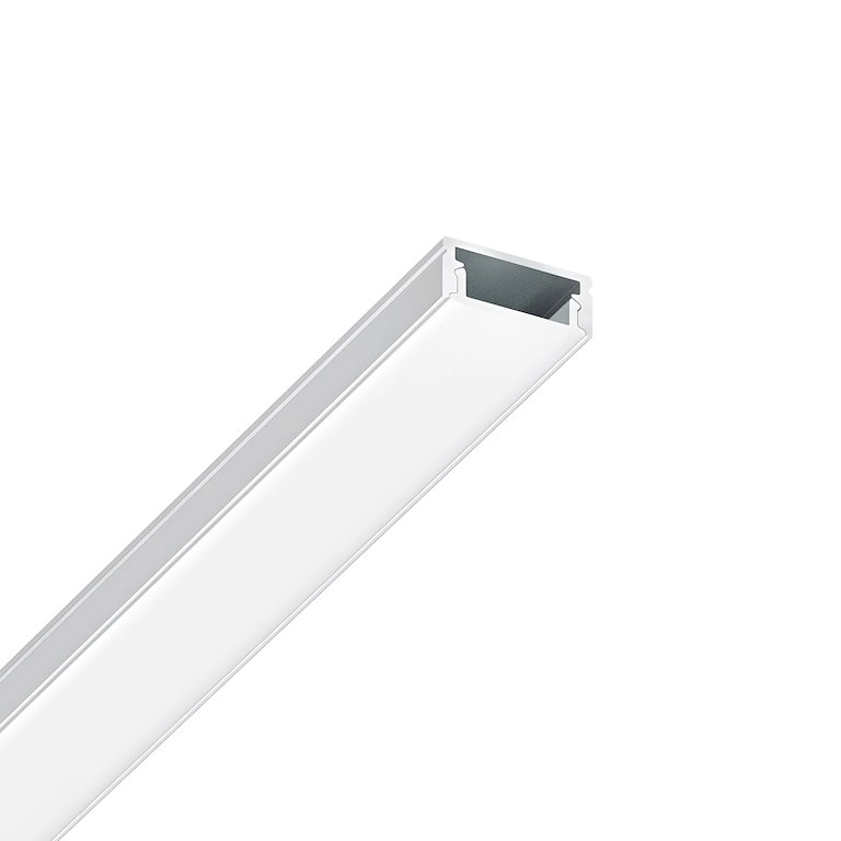 ALUMINIJUMSKI NADGRADNI LED PROFIL SR1707 2M SREBRNI