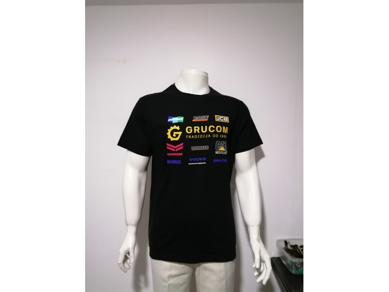 RASPRODAJA-NOVA crna pamucna majica vel.XL