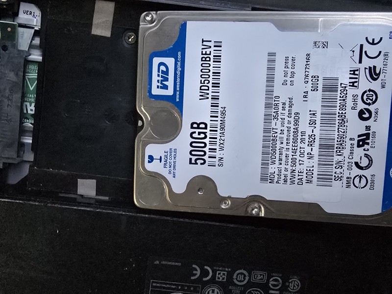 HAR DISK WD 500GB