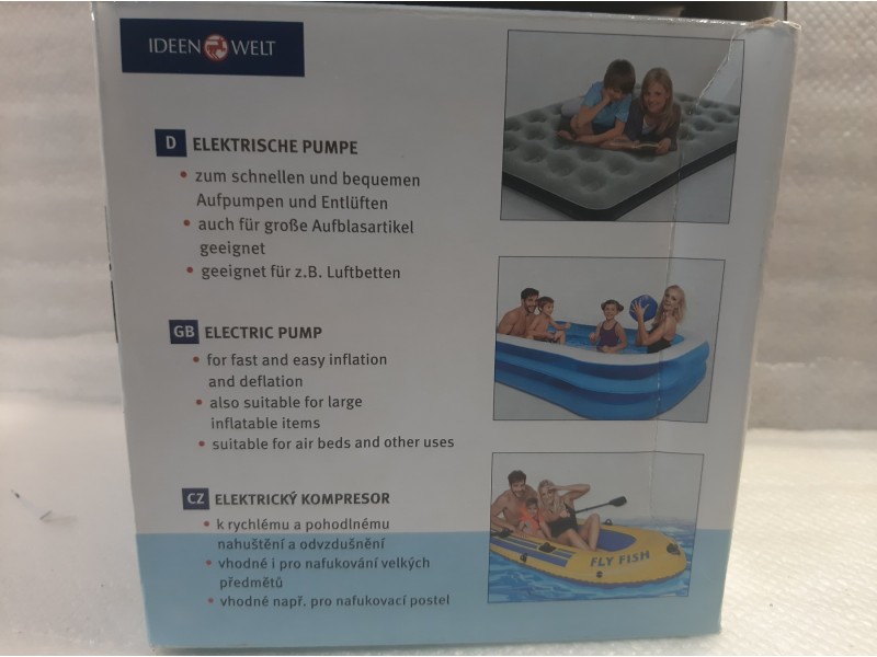 NOVA NEMAČKA ELEKTRIČNA PUMPA IDEEN WELT 220V KUTIJA