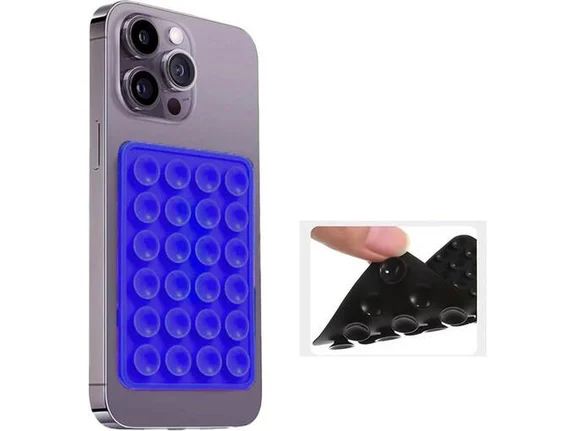 Octobuddy sticker dvostrani tamno plavi