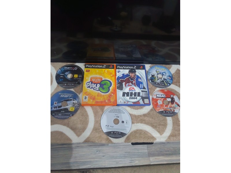 Ps2 i Ps3 igrice lot
