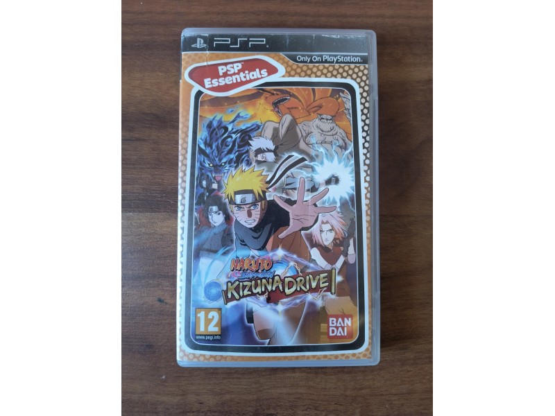Naruto Shippuden Kizuna Drive - Sony PSP