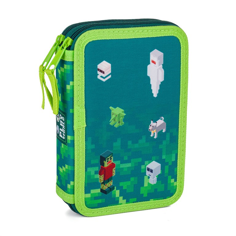 Prazna pernica 2 zipa PLAYWORLD – PP Karton