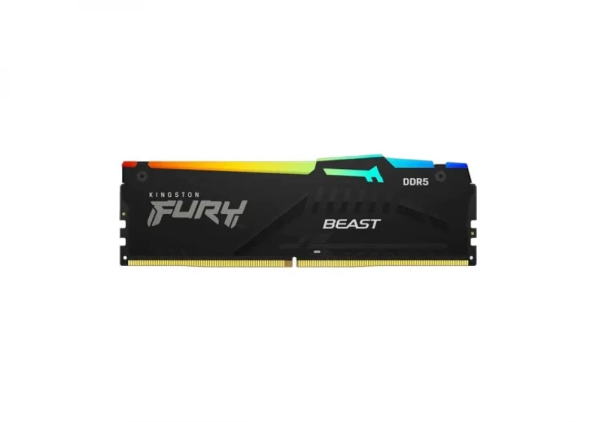 Memorija DDR5 64GB (2x32GB) 6000MHz Kingston Fury Beast RGB KF560C36BBE2AK2-64