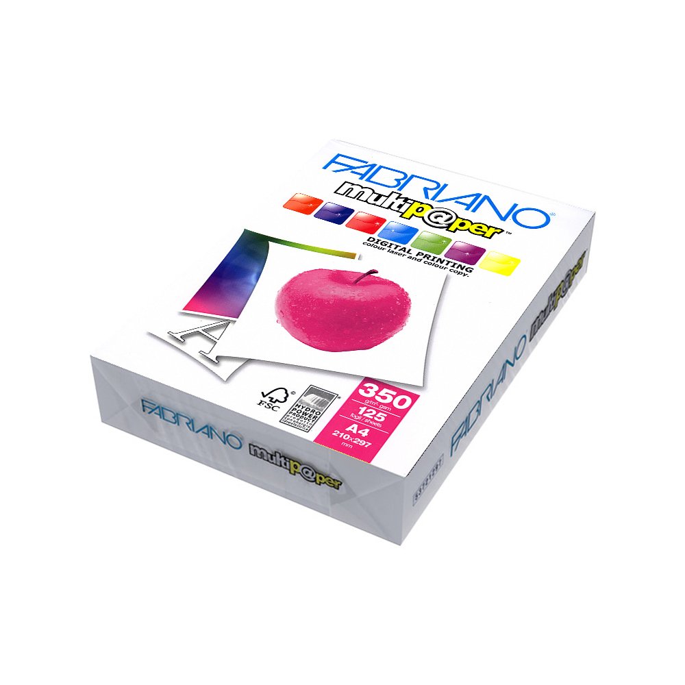 PAPIR FABRIANO MULTIPAPER A4 350G 125L
