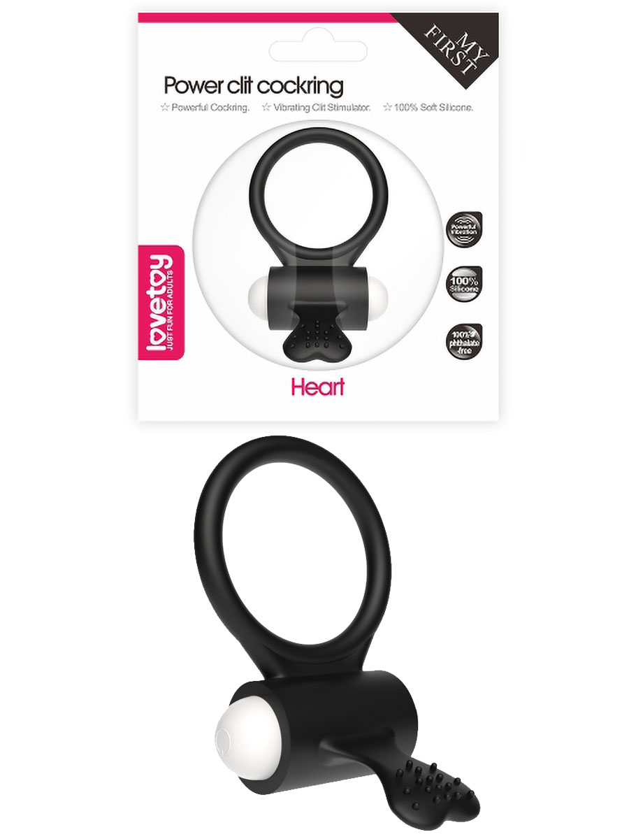 Power Clit Silicone Cockring