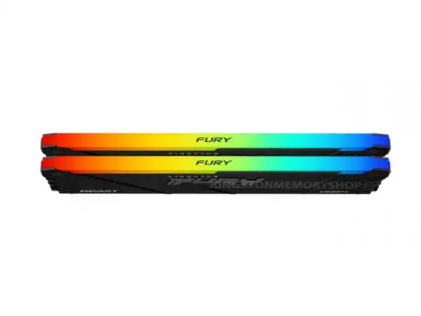 Memorija KINGSTON 16GB(2x8GB)DIMMDDR43200GHzCL16FURY Beast RGB' ( 'KF432C16BB2AK216' )