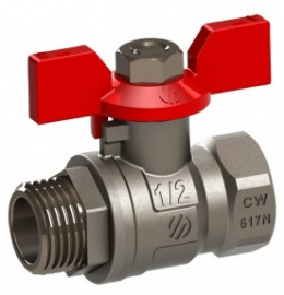 Kugla ventil FM 1/2" (leptir) ARCO (turia)