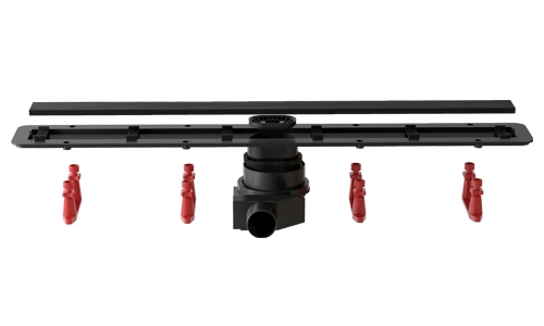 Pvc slivnik CONFL. PREMIUM "LINE 750" (crno staklo) NOVO