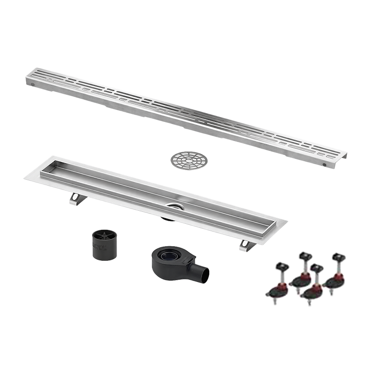 Tus kanalica INOX 900mm TECE - Drainline [600900.910.650]
