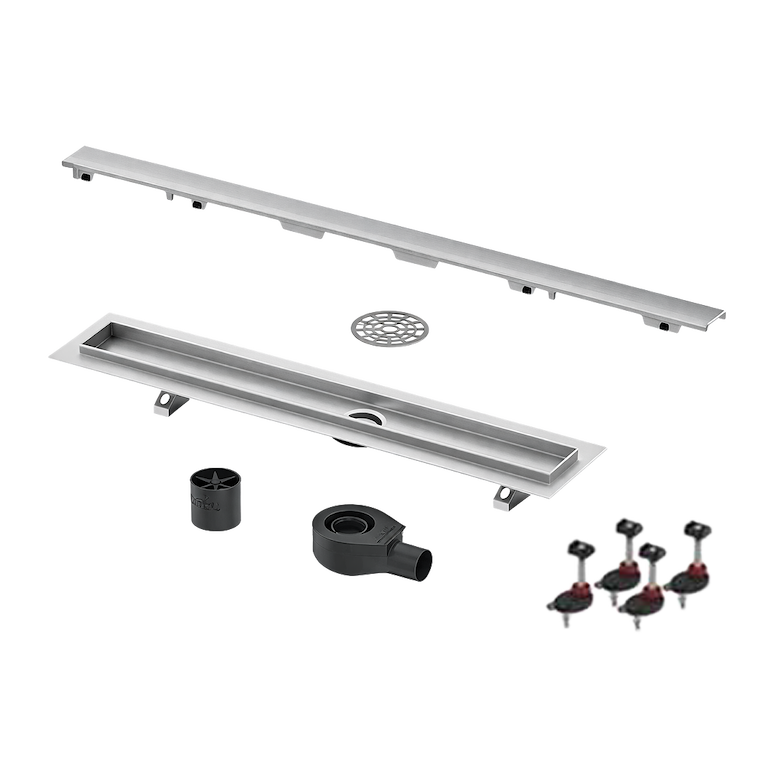 Tus kanalica INOX 900mm TECE - Drainline Plate 2 [600.900.972.650]