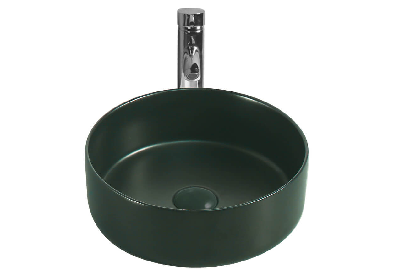 Umivaonik umetnicki 360*360*130 HIDROSAN [W1524 - Blackish green matte]