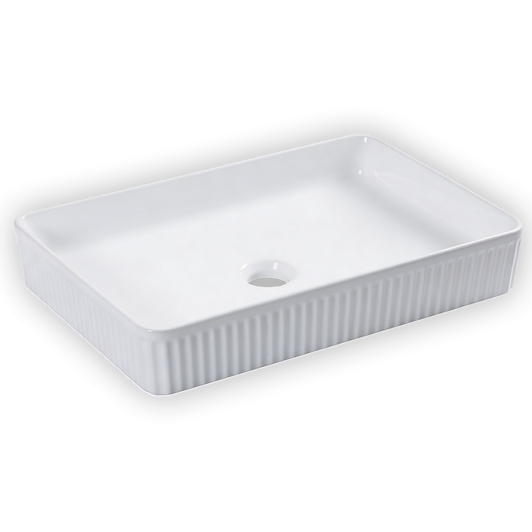 Umivaonik umetnicki 500*340*130 HIDROSAN [KW-1589] [bela, sjaj]